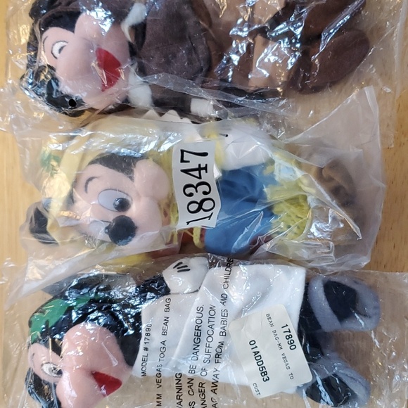 Disney | Toys | Vintage 3 Pc Disney Mickey Toga Scarecrow Pilot ...